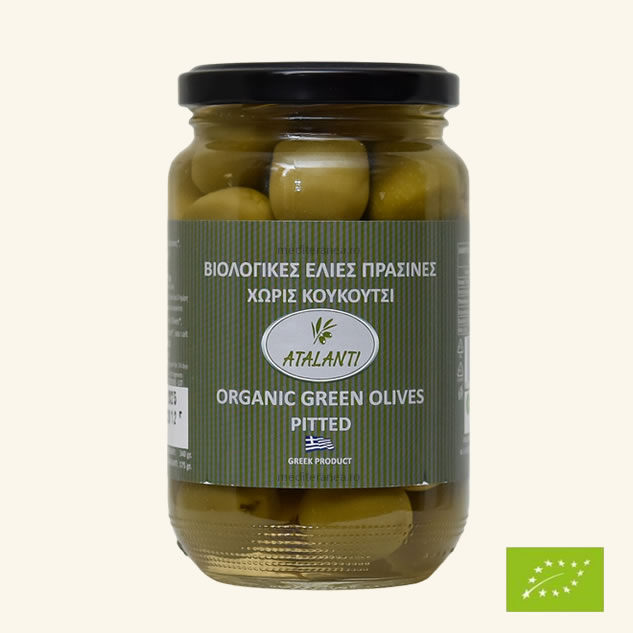 Masline verzi fara samburi BIO - Atlanti Grecia
