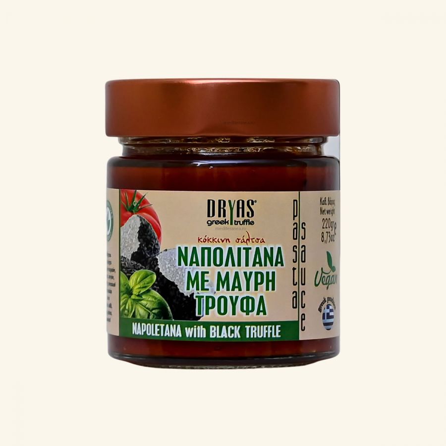 Sos rosu napoletan cu trufe negre 220gr