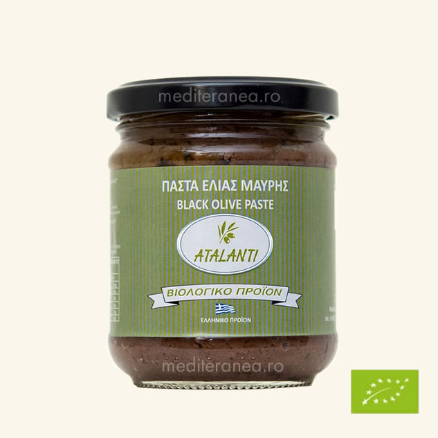 Pasta din masline negre BIO