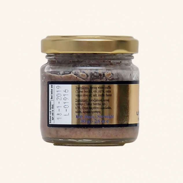 Pasta de trufe albe de primavara in ulei de masline extravirgin